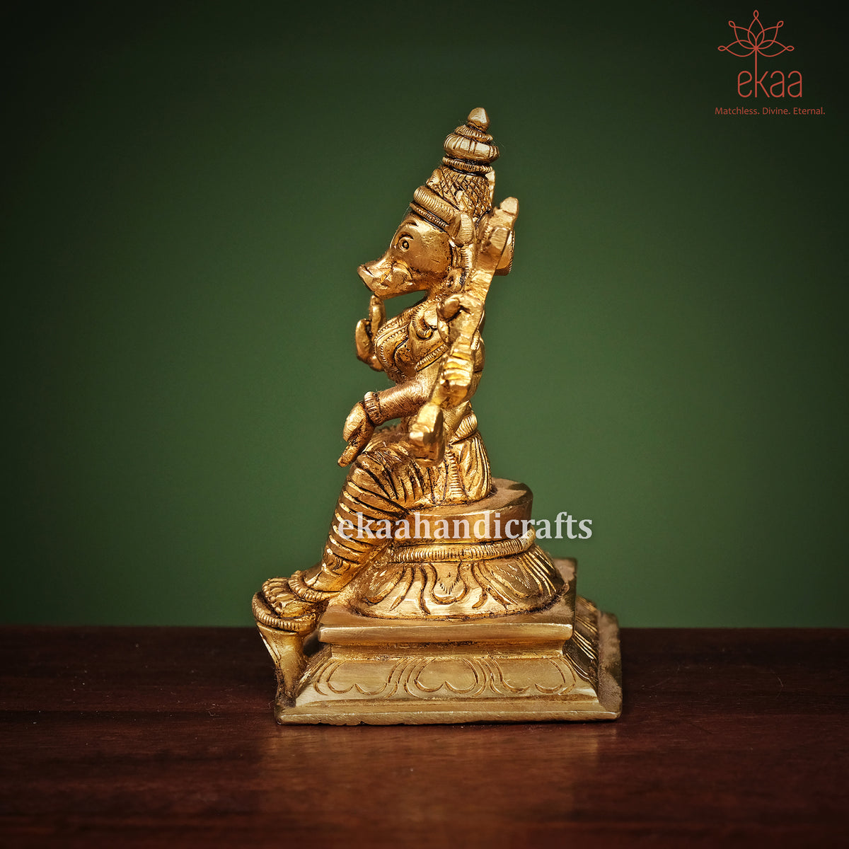 Brass Goddess Varahi Devi Idol Varah Maa Statue – Ekaa Handicrafts